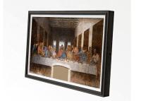China 49 Inch Wooden Frame Wall Mounted Advertising Player Lcd Digital Signage for sale