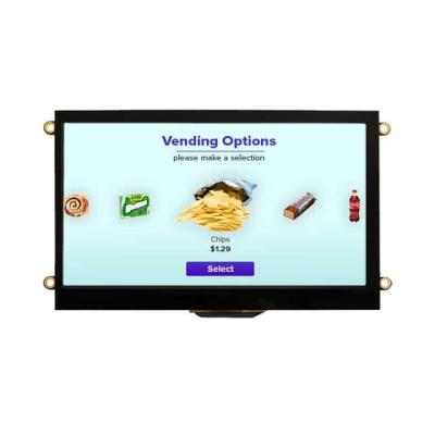 China NHD-7.0-800480FT-CSXN-CTP 7-inch Capacitive Touch TFT LCD Display - 800×480 WVGA RGB SPI Interface for sale