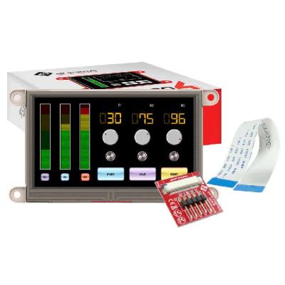 China 7 Inch TFT LCD Display Module 800x480 WVGA RGB Parallel Serial 177.80mm for sale
