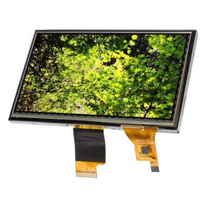 China 7 Inch IPS TFT LCD Display Module 1024x600 LVDS RGB Graphic Panel 70BLW for sale