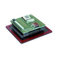 China Capacitive Graphic LCD Display Module 2.9 inch 128x64 Yellow OLED I2C SPI RS232 USB for sale