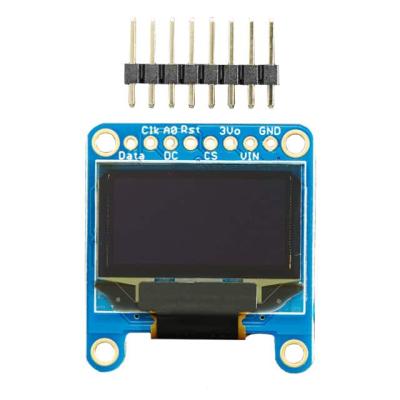 China 0.96 Inch 128x64 Graphic OLED Display Module White I2C SPI 24.38mm for sale