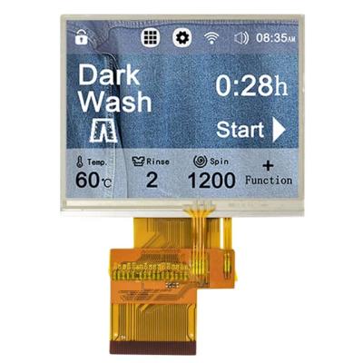 China 3.5 Inch TFT LCD Display Module 320x240 RGB IPS Parallel 24-Bit Interface ATM0350D17 for sale