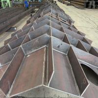 China Crusher Hopper Hood Cyclone Steel Structural Fabrication For Crushing Station CE AISC CWB for sale