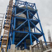 China Galvanized Steel Structure Fabrication for Cement Grinding Stacker Reclaimer Conveyor Engineering Machine for sale