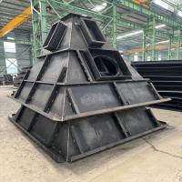 China Non Standard Equipment Steel Structure Fabrication for Sand Silos Cement Plant Production Line for sale