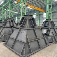China Customized Steel Structure For Electric Precipitation Dust Collection Hopper for sale