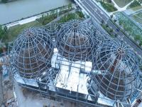 China Modern Prefab Steel Commercial Building Hot Dip Galvanized Customized for sale