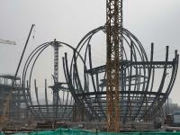 China Modern Prefab Steel Commercial Building Hot Dip Galvanized Customized for sale