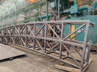 China Long Span Structural Steel Roof Truss Systems For Industrial Warehouses / Airport Terminals for sale
