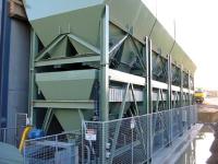 China Q235B Q355B ASTM A36 Steel Structure Fabrication Hopper For Cement for sale