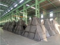 China Industrial Q235B Q355B Steel Structure Hopper Fire Resistant For Mining for sale