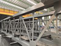 China Hot Dip Galvanized Steel Truss Steel Structure Fabrication With H Beams for sale