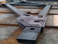 China Painted HDG Steel Bridge Launching Gantry Systems Weather Resistant for sale