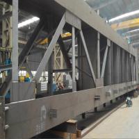 China Lattice Steel Column Steel Structural Fabrication For Workshop Warehouse Construction for sale