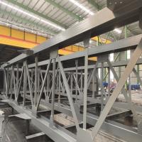 China Lattice Steel Column Steel Structural Fabrication For Workshop Warehouse Construction for sale