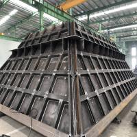 China Dust Collector Carbon Steel Structure Ash Hopper Customized Steel Structure Fabrication for sale