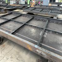 China OEM Boiler Heavy Structural Fabrication For Dust Collector Clean Box Air Room for sale