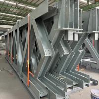 China Customized Heavy Duty Steel Truss Structure Fabricated For Bridge for sale