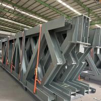 China Customized Heavy Duty Steel Truss Structure Fabricated For Bridge for sale