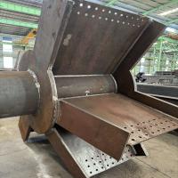 China A36 S275 Steel Pipe Column Heavy Steel Fabrication OEM Machinery for sale