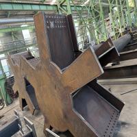 China A36 S275 Steel Pipe Column Heavy Steel Fabrication OEM Machinery for sale