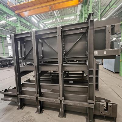 China Heavy Steel Structure Construction For Engineering Equipment Feeder Processing for sale
