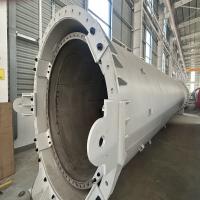China Dust Collecting Engineering Heavy Structural Steel Fabrication Cabinet Hopper Chimney Frame for sale
