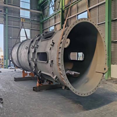 China Chimney Processing Chemical Plant Steel Structure Fabrication EN1090 AISC for sale