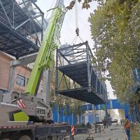 China Petro Steel Frame Pipe Rack Structure Pipe Engineering Construction for sale