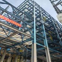 China Petro Steel Frame Pipe Rack Structure Pipe Engineering Construction for sale