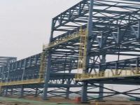 China Q235B Q355B Steel Pipe Rack System For Chemical Plants for sale