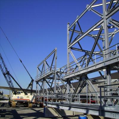 China Multi Story Equipment Platform Steel Frame Structure With Painting HDG Surface Treatment for sale