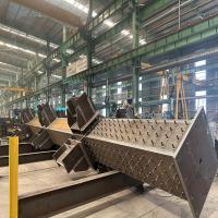 China Steel Pipe Column Fabrication Heavy Duty Structural Steel Components OEM Machinery Parts for sale
