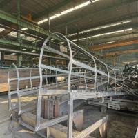 China Galvanized Steel Ladder Processing Structural Steel Fabrication Q235B Q355B A36 S275 for sale