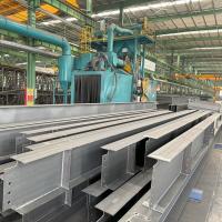 China Customized Steel Structure Workshop H Type Steel Girder Painted Galvanized for sale
