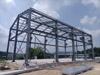 China Large Span Steel Structure Warehouse ASTM 572 For Primary Framework‌ for sale