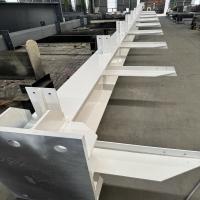 China Quick Install Prefab Galvanized Steel Structure Fabrication With Protective Paint Coating for sale