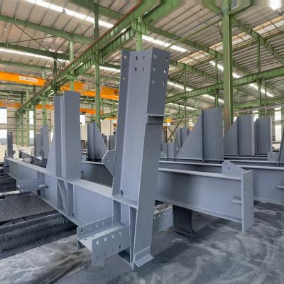 China Q235B Q355B A36 S275 Prefab Steel Building Construction Steel Frame Commercial Building for sale