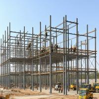 China S355 S235 High Rise Steel Building Steel Structure Solutions Customized for sale