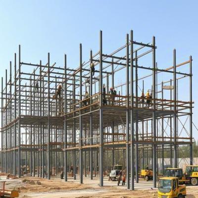 China S355 S235 High Rise Steel Building Steel Structure Solutions Customized for sale