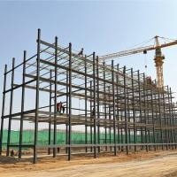 China S355 S235 High Rise Steel Building Steel Structure Solutions Customized for sale