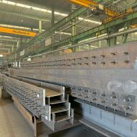China EN1090 Qualified Customized Welded H Beam with Shear Studs for Composite Steel Structure for sale