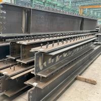 China EN1090 Qualified Customized Welded H Beam with Shear Studs for Composite Steel Structure for sale