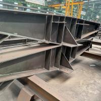 China Customized Welded H Beam Variable Cross Section Tapered Steel Girder Fabrication Steel Structure For Industrial Building for sale