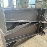 China Customized Welded H Beam Variable Cross Section Tapered Steel Girder Fabrication Steel Structure For Industrial Building for sale