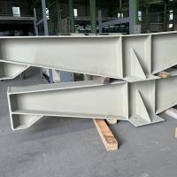China Customized Welded H Beam Variable Cross Section Tapered Steel Girder Fabrication Steel Structure For Industrial Building for sale