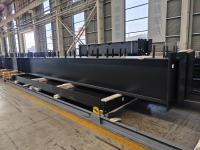 China EN 1090 Certified Custom Fabricated Steel Structural Components with Three-Coat Black Paint for sale