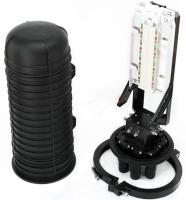 China 240 Core Pole Mount Dome Fiber Closure with 1 + 4 / 1 + 6 Cable Ports for sale