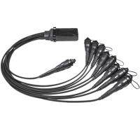 China Waterproof IP67 Grade FTTH PLC Splitter With H Inline Female Connectors SC APC for sale